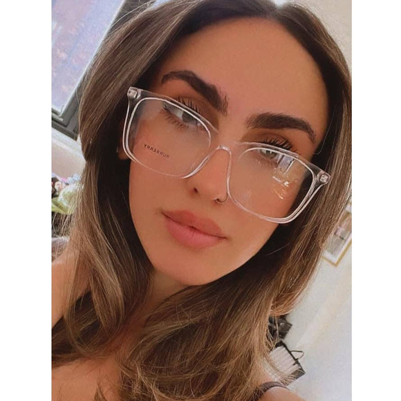 Burberry | Accessories | New Burberry Be2343 Elgin Clear Checked ...